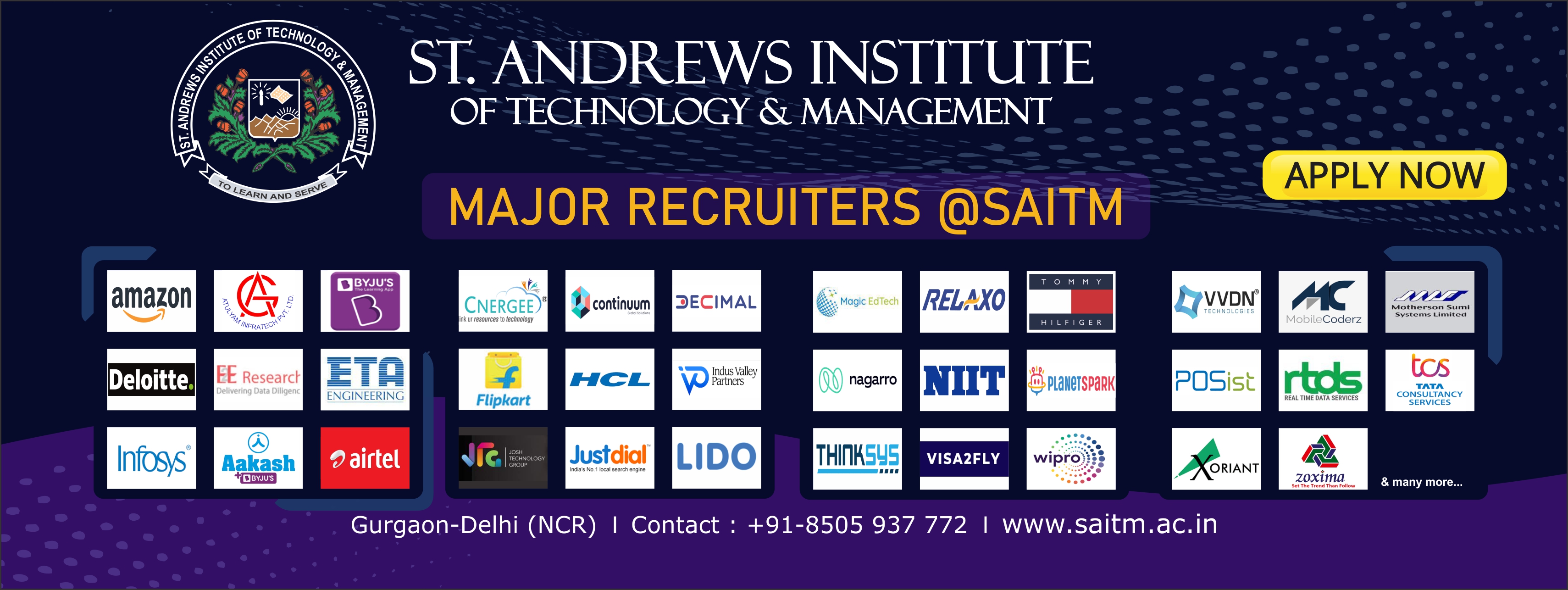 St. Andrews Institute of Technology & Management, SAITM Gurgaon